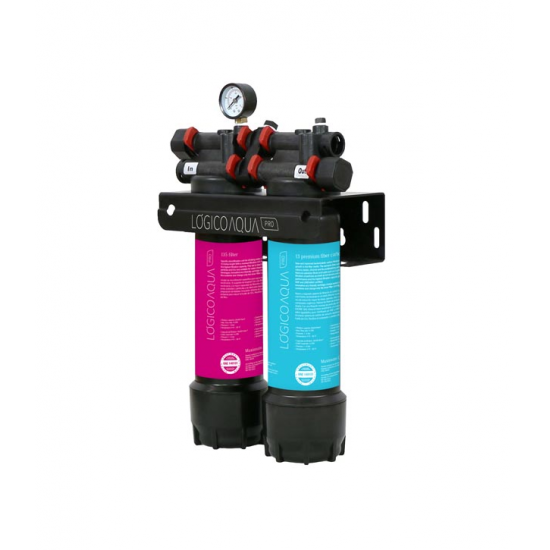 Conjunto filtracion triple Lógico Aqua Pro PP 2 carbón fibra 13 - BEBER ...